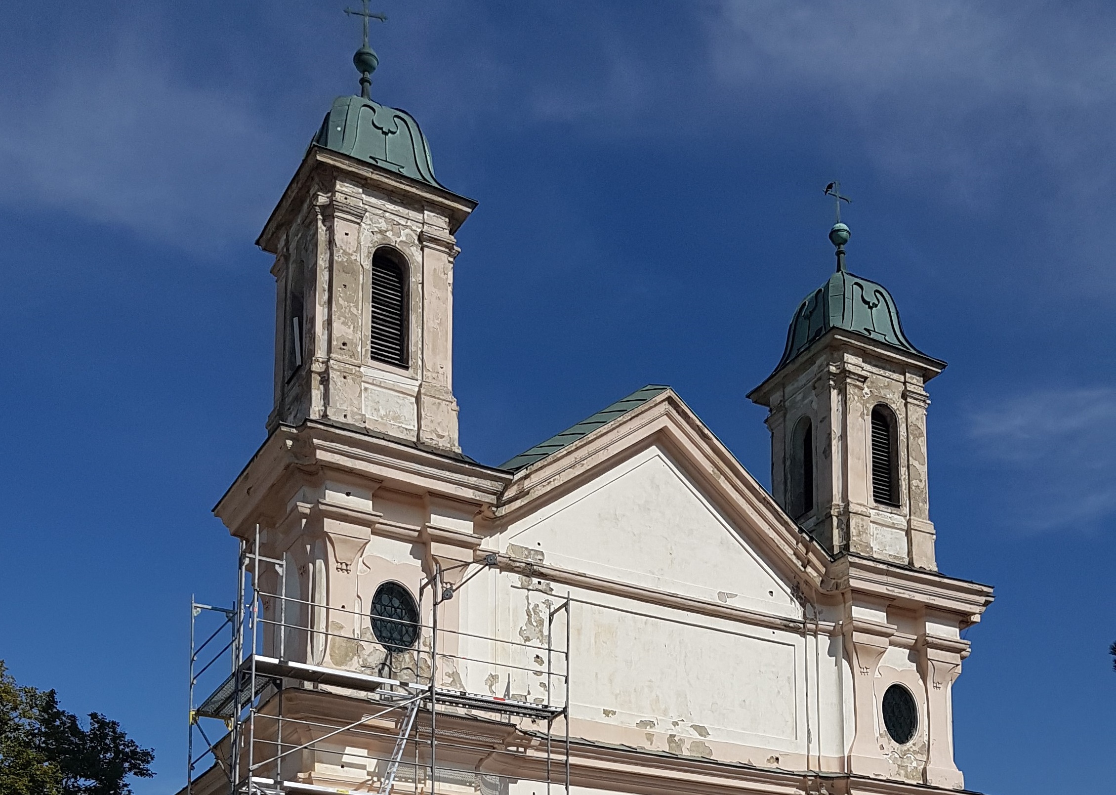 Wien: Renovierung der Kirche am Leopoldsberg hat begonnen